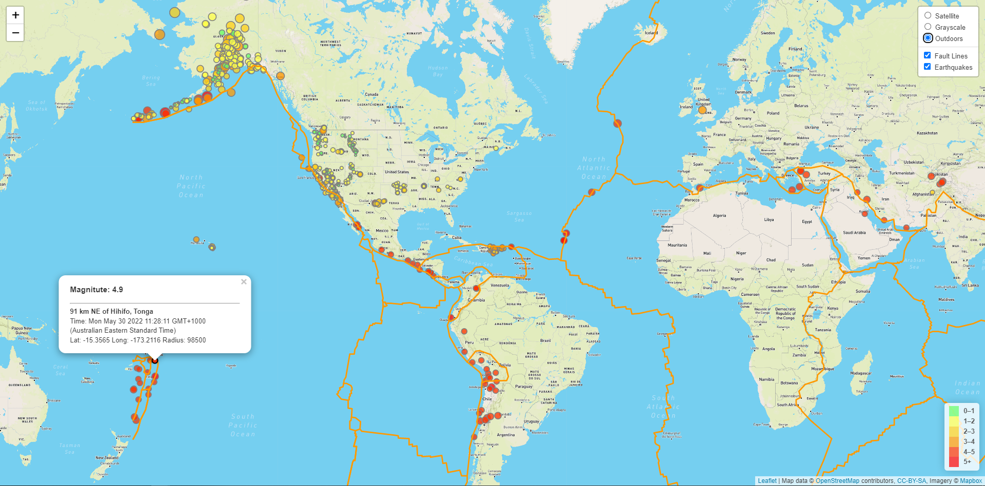 GitHub - RealDreammaker/Live-Earthquake-Checker: For this assignment ...