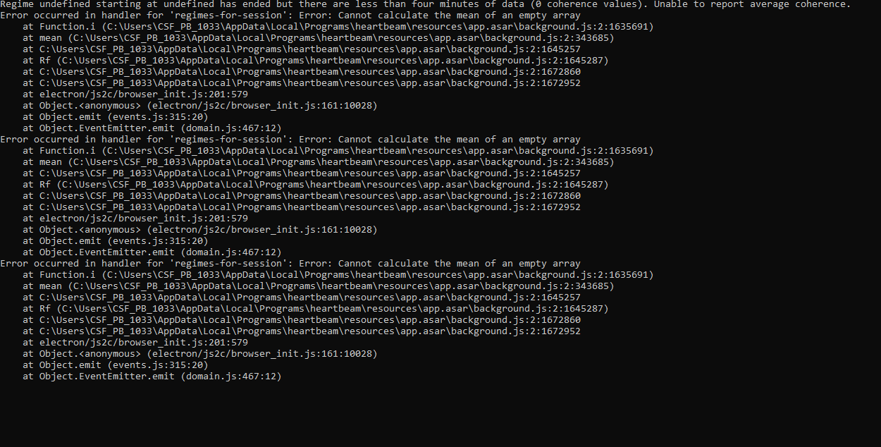 Session glitched & it said I completed my session · Issue #261 ...