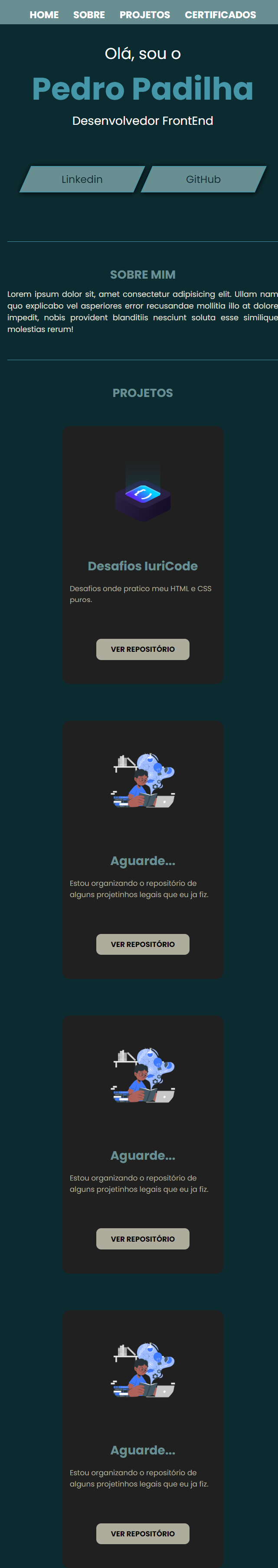 GitHub - pedropadilhan/portfolio: Inicio do desenvolvimento do meu portfolio de projetos