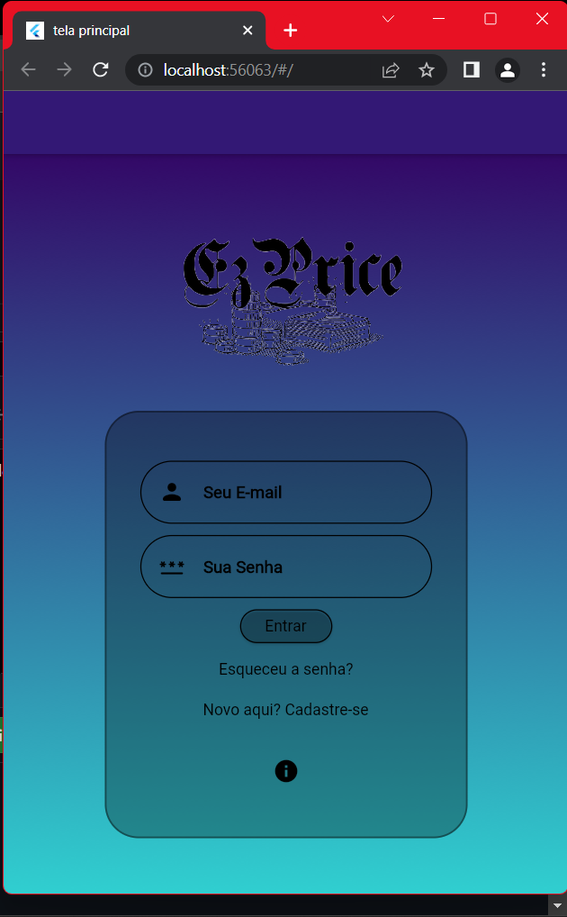 Layout Geral · Issue #7 · Vidottolv/EzPrice · GitHub