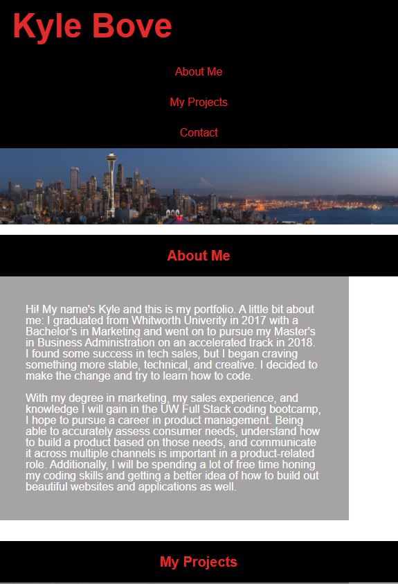 GitHub - Kbove/Kyle-Bove-Portfolio-Template-HW-2