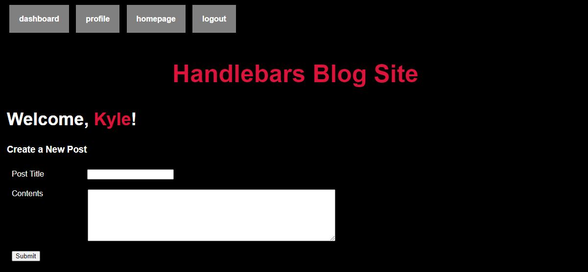 GitHub - Kbove/Tech-Blog-Redux: A simple template blog website that allows users to create ...