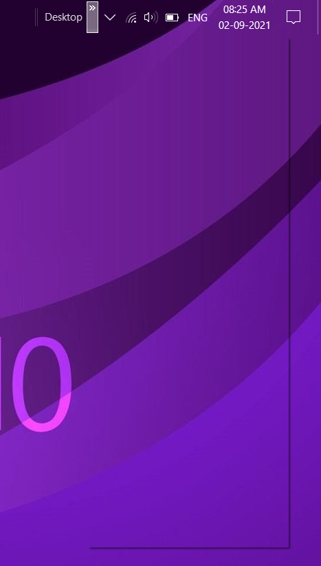 The desktop toolbar on the taskbar is transparent · Issue #414 ...