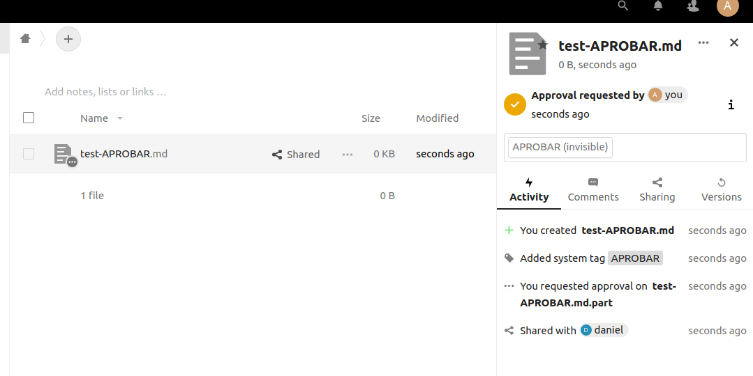 the approval flow is not triggered when adding the pendding tag Via the Files Automated Tagging ...