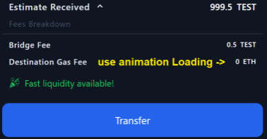 UI visual tweaks (color, button, etc) · Issue #2321 · connext/monorepo · GitHub