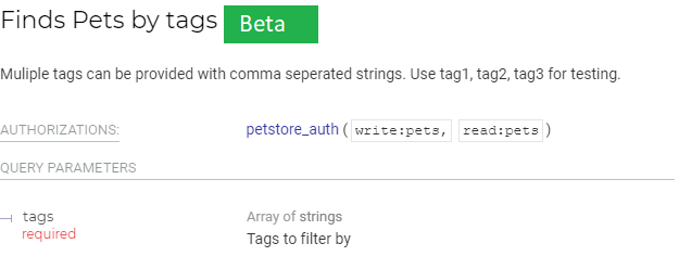 How to show/tag that an API is in Beta version? · Issue #1041 · Redocly ...