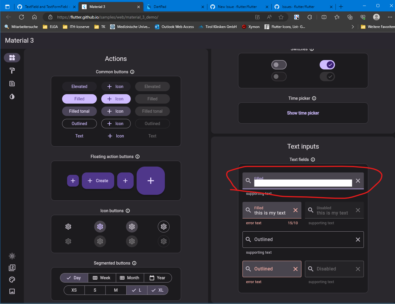 [web] Textfield And Textformfield Don T Show Text While In Edit Mode In Ms Edge On Windows 10