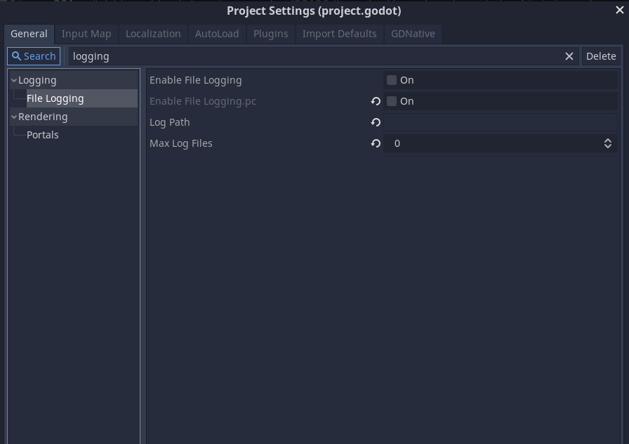 Generating log folders when disabled · Issue #62430 · godotengine/godot · GitHub