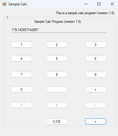 GitHub - subinkhullar/Windows_Calc: An endless mode simple calculator ...