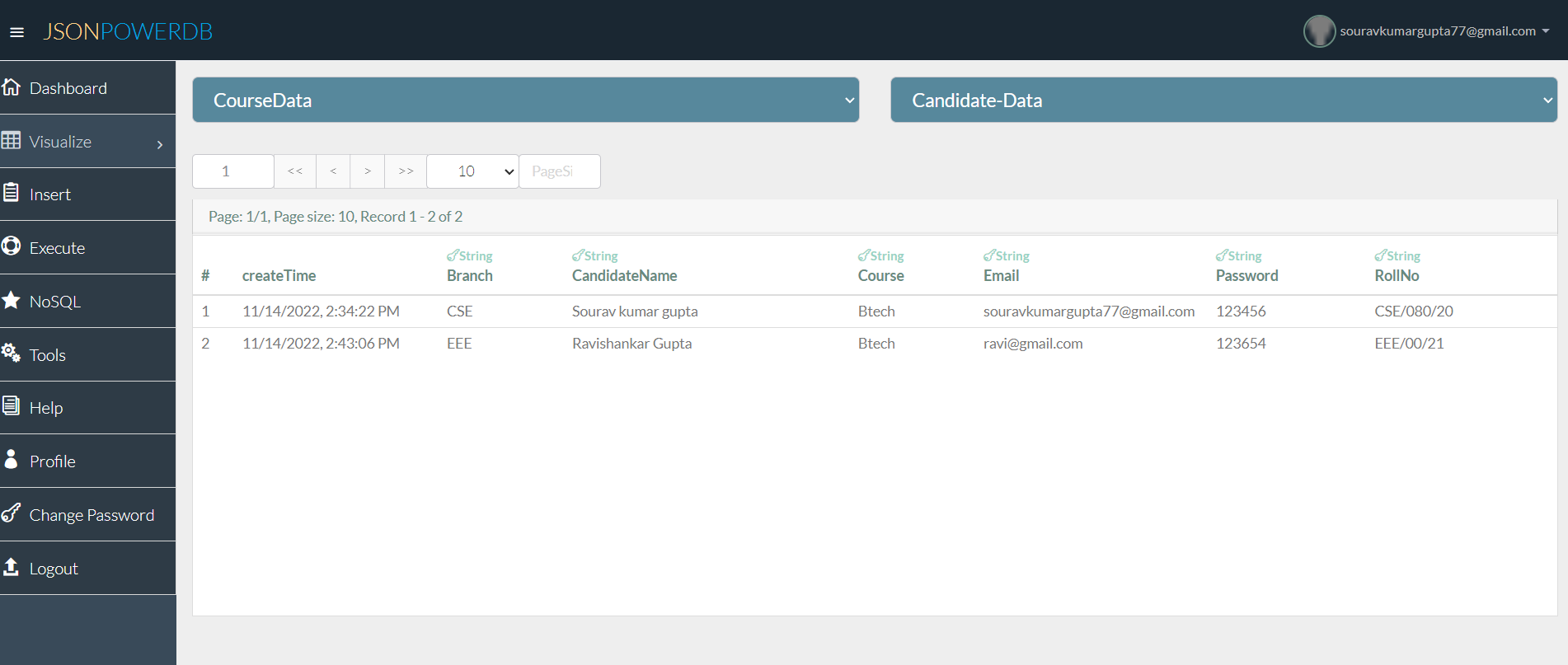 GitHub - SouravKrGupta/Login2xplore-miniproject: This is a mini project using JsonPowerDB and ...