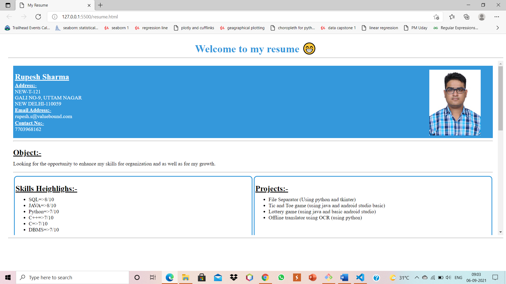 GitHub - rupeshs-vb/Resume-: Here I created my resume with the help of ...