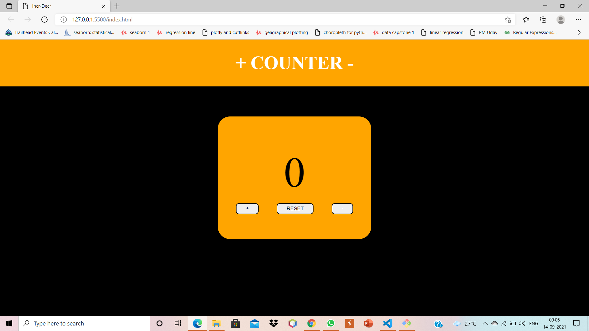 GitHub - rupeshs-vb/Assignment-Counter: Increment and decrement counter