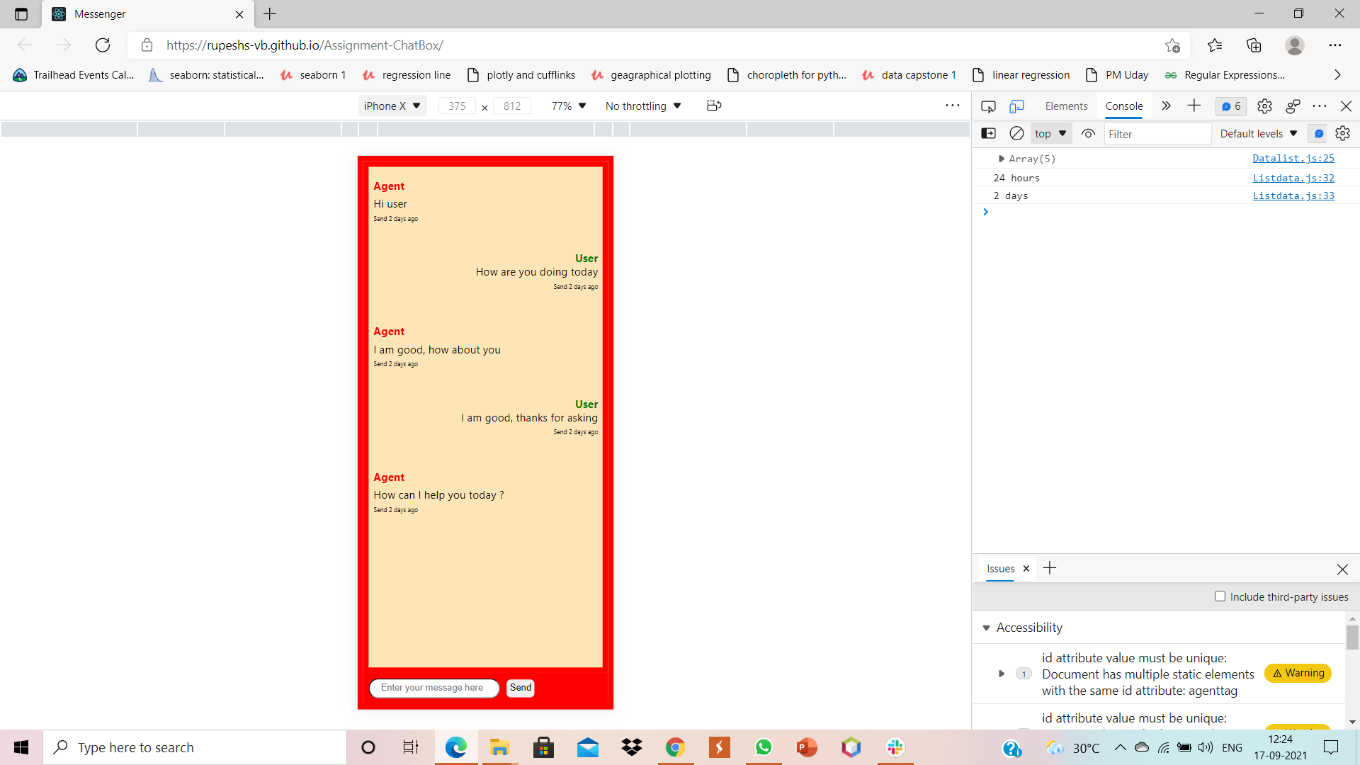 GitHub - rupeshs-vb/Assignment-ChatBox