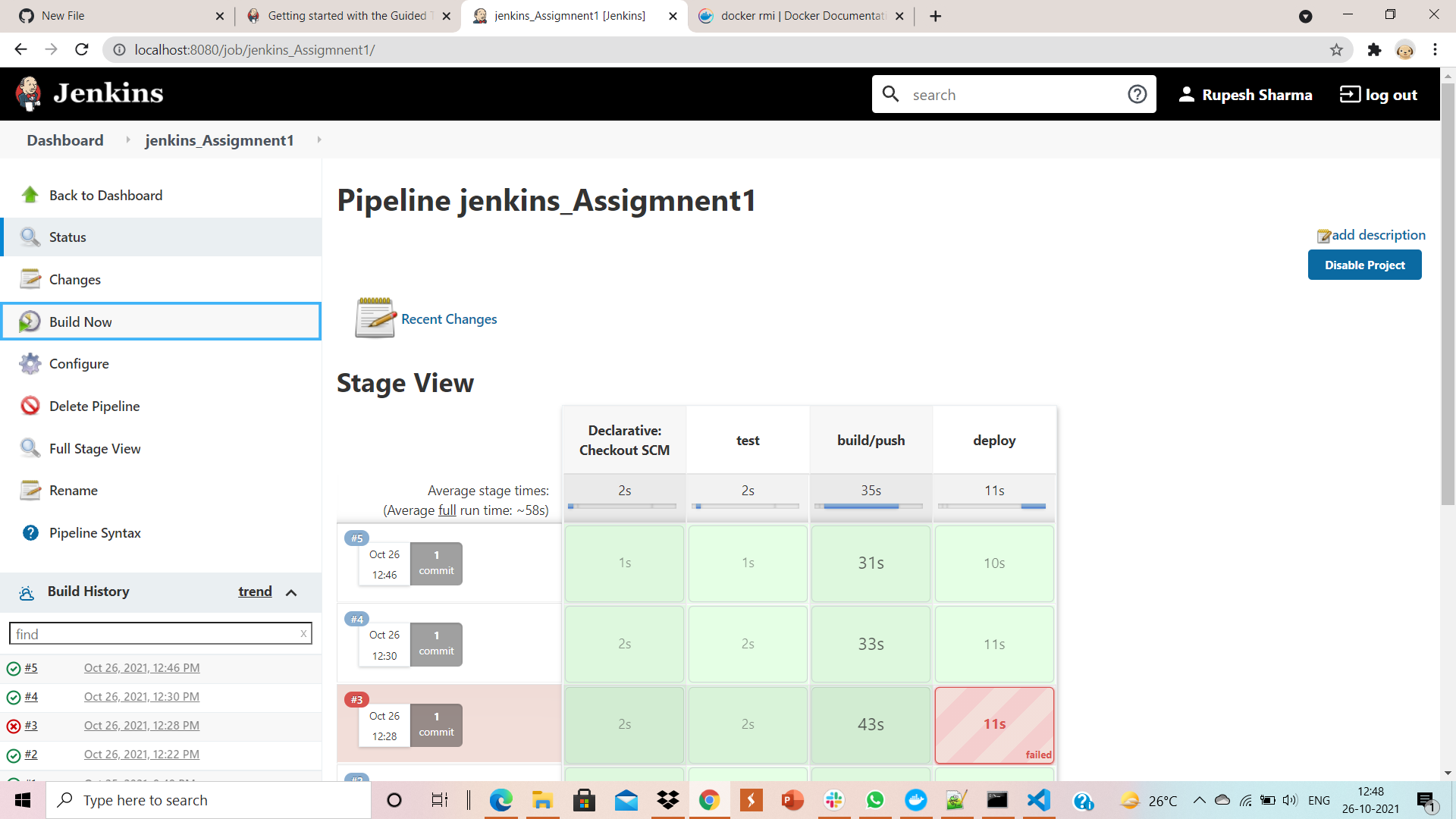 GitHub - rupeshs-vb/Jenkins-Assignment
