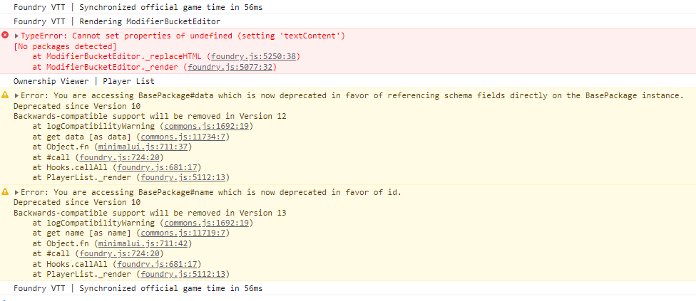 Mod Bucket doesn't update for multiple selections · Issue #1644 · crnormand/gurps · GitHub