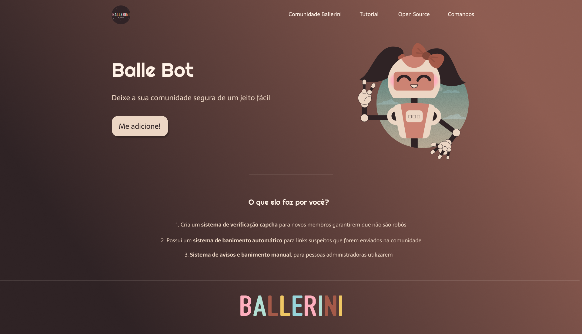 GitHub - isaquerchaves/LandingPage-BalleBot: Landing Page criado na aula da Rafaella Ballerini