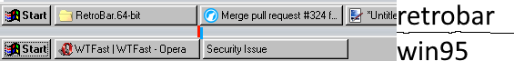taskbar buttons in the windows 95/98 are shorter than they are supposed to be · Issue #333 ...