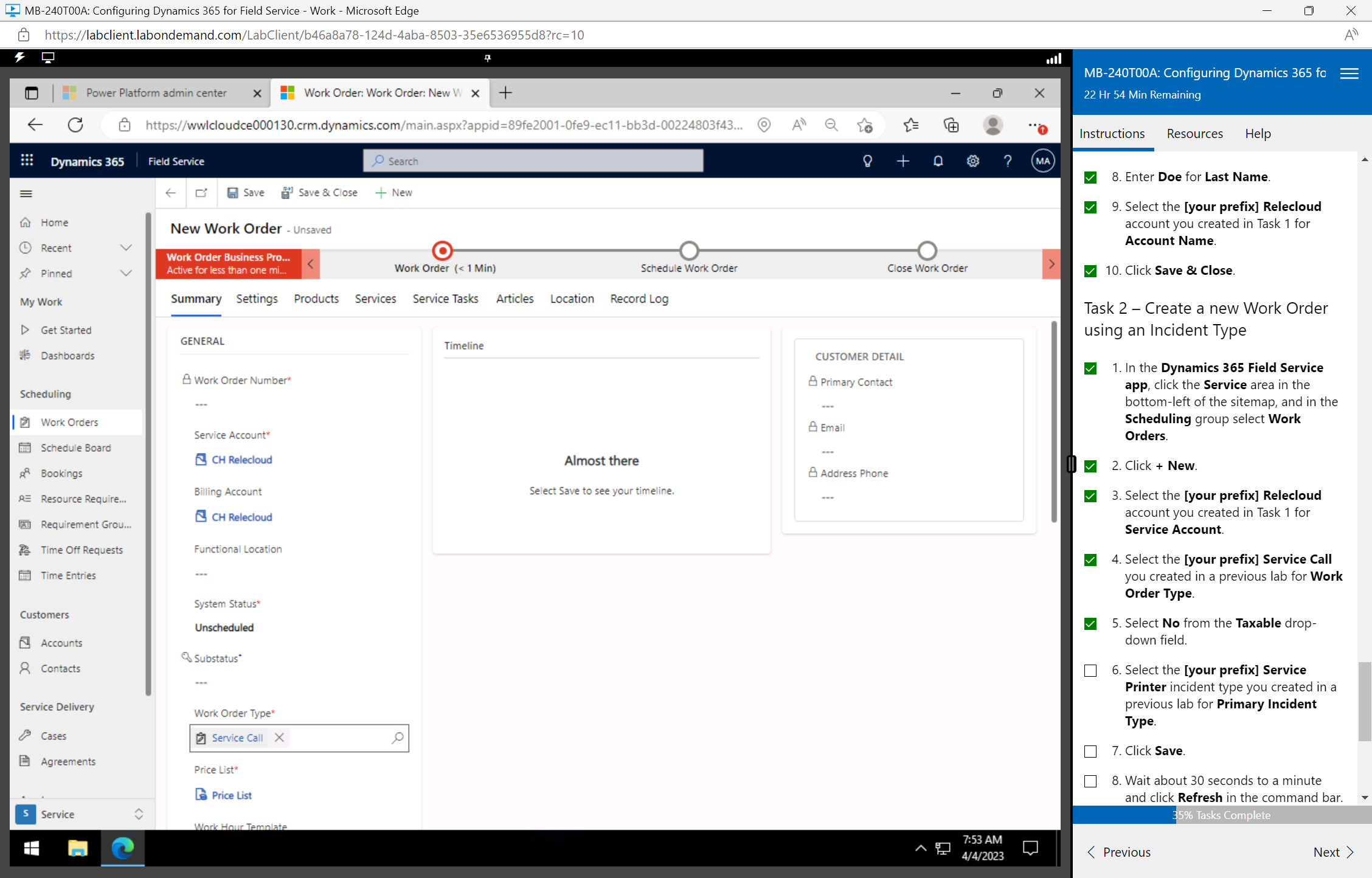 Practice Lab 4 Incident type - missing "taxable" field from form · Issue #58 · MicrosoftLearning ...