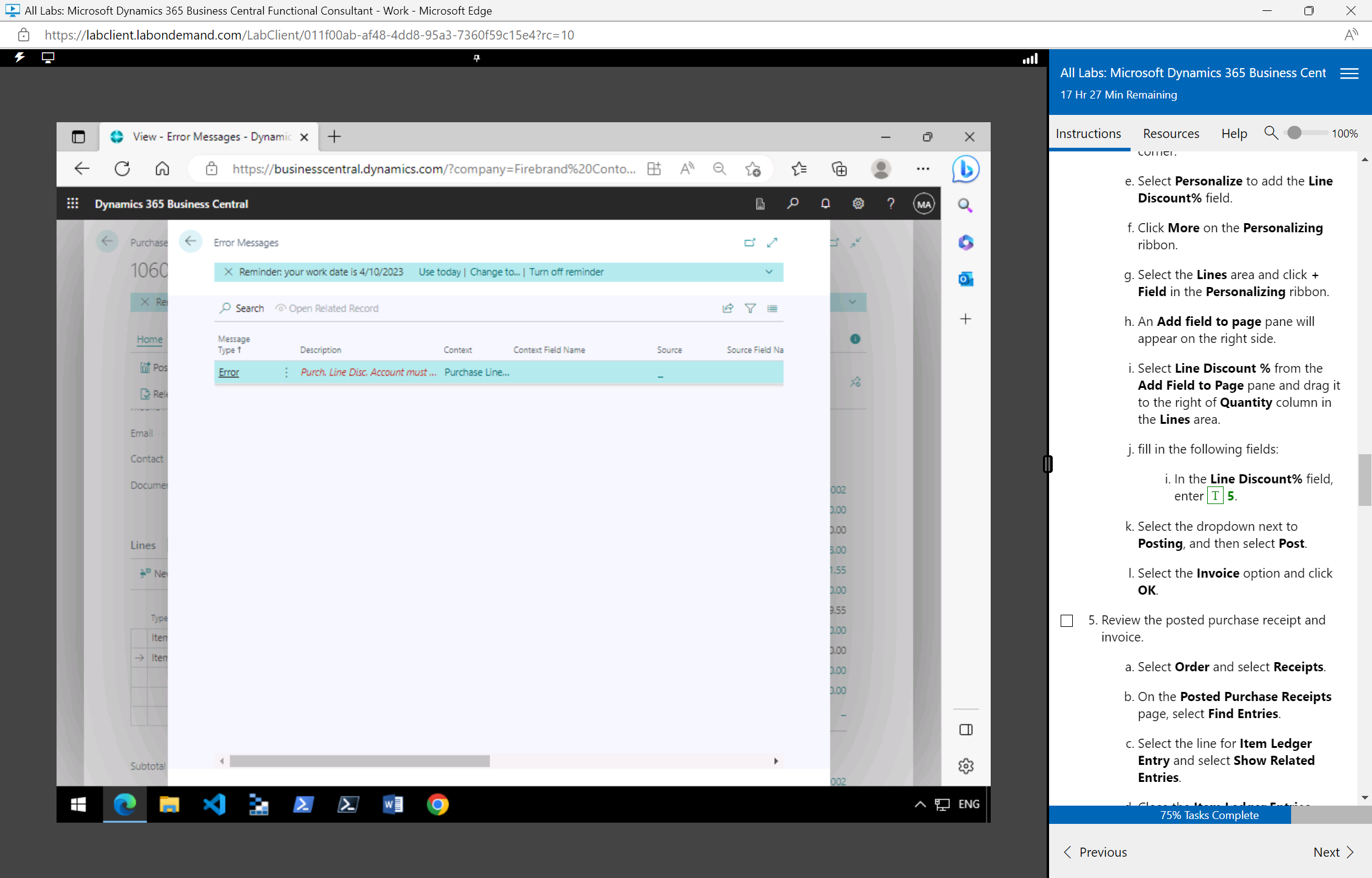 Lab 5.1- process purchase - missing instructions in previous labs causing errors · Issue #189 ...