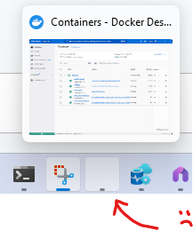 🖼️ Docker Desktop missing Win11 Taskbar Icon 😱 · Issue #13718 · docker/for-win · GitHub