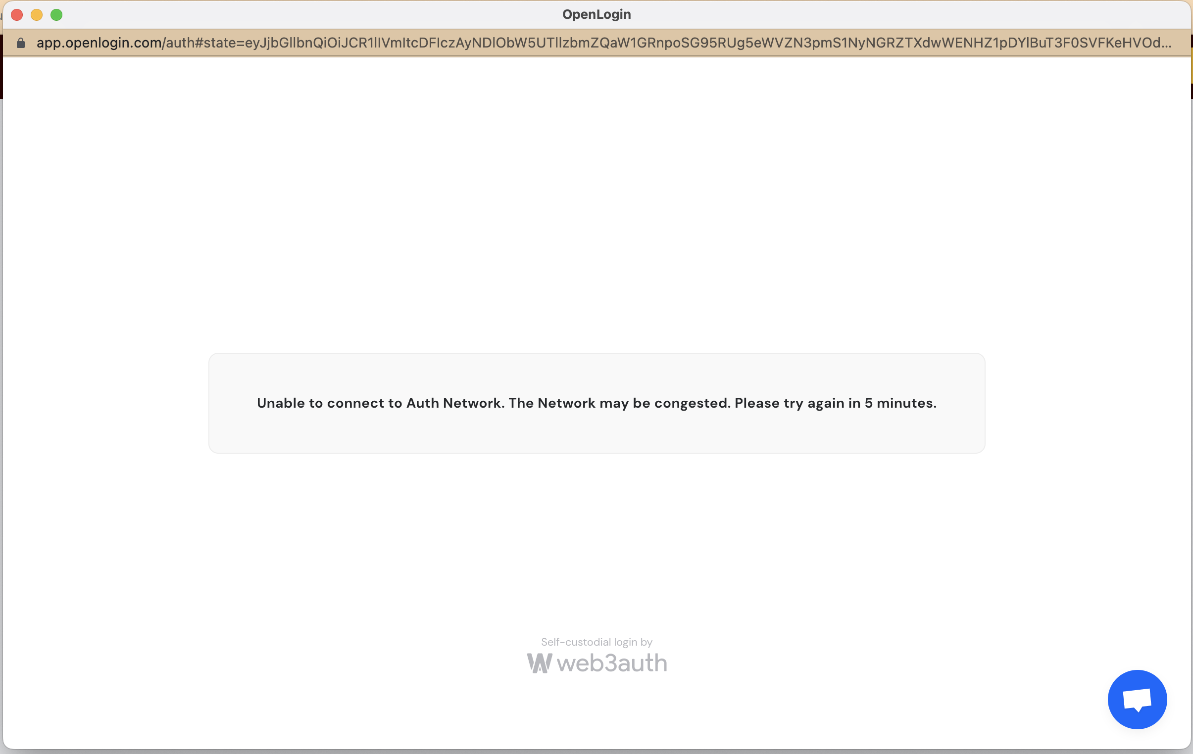 Sorry, the Torus Network that powers Web3Auth is currently very busy. · Issue #1172 · Web3Auth ...