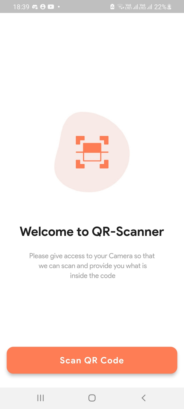 GitHub - cynthiakonar/QR-Scanner: An app to scan QR codes and display ...