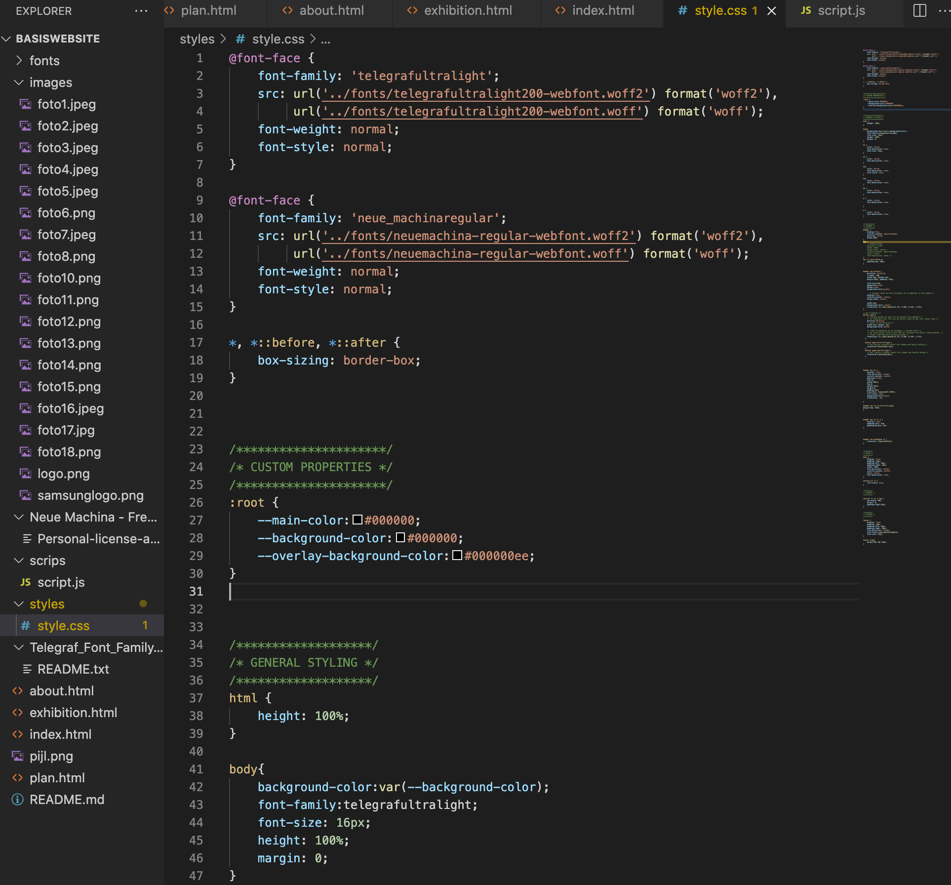 GitHub - Estherdewit/blokweb: Dit is mijn website voor front-end in ...