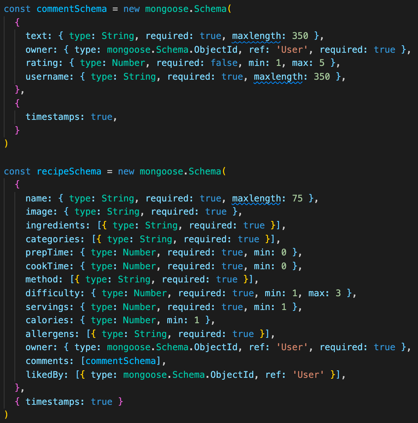 GitHub - milobedini/TasteBook: MERN stack recipe web-app. GA Project 3.