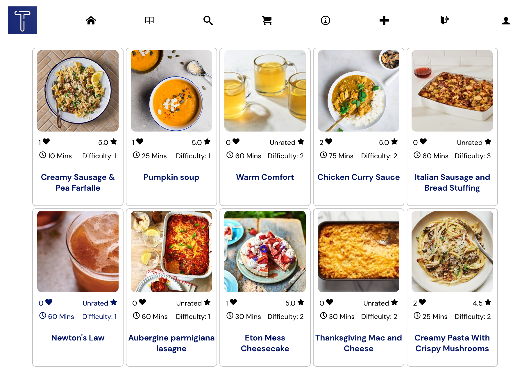 GitHub - milobedini/TasteBook: MERN stack recipe web-app. GA Project 3.