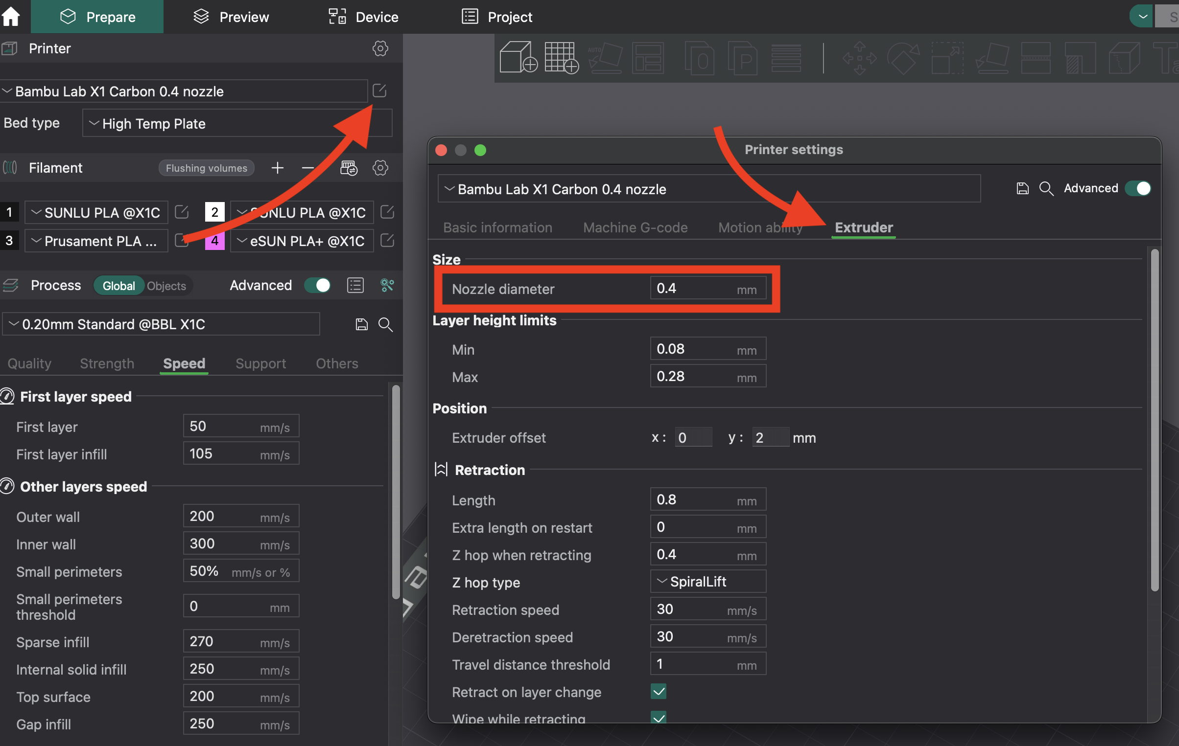Add different nozzle sizes with profiles separated from standard 0.4 · OrcaSlicer OrcaSlicer ...