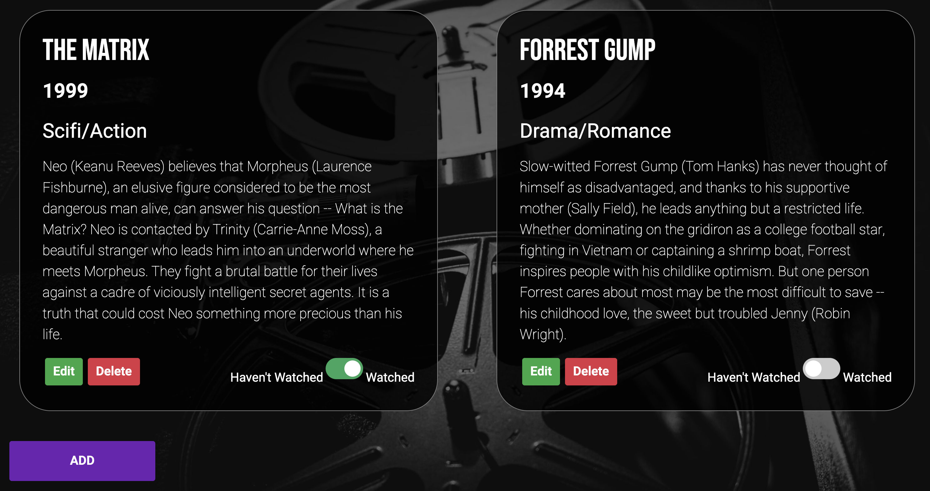 GitHub - ruthsamson/movie-tracker-app