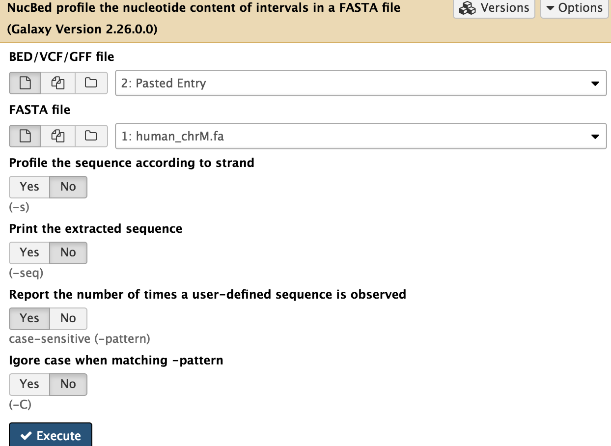 BEDTools NucBed 2.27.0.0 fails when -pattern is used without -C · Issue #1662 · galaxyproject ...