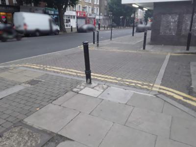Side road entry treatment - TRF_ENTRY (raised in some way including ...