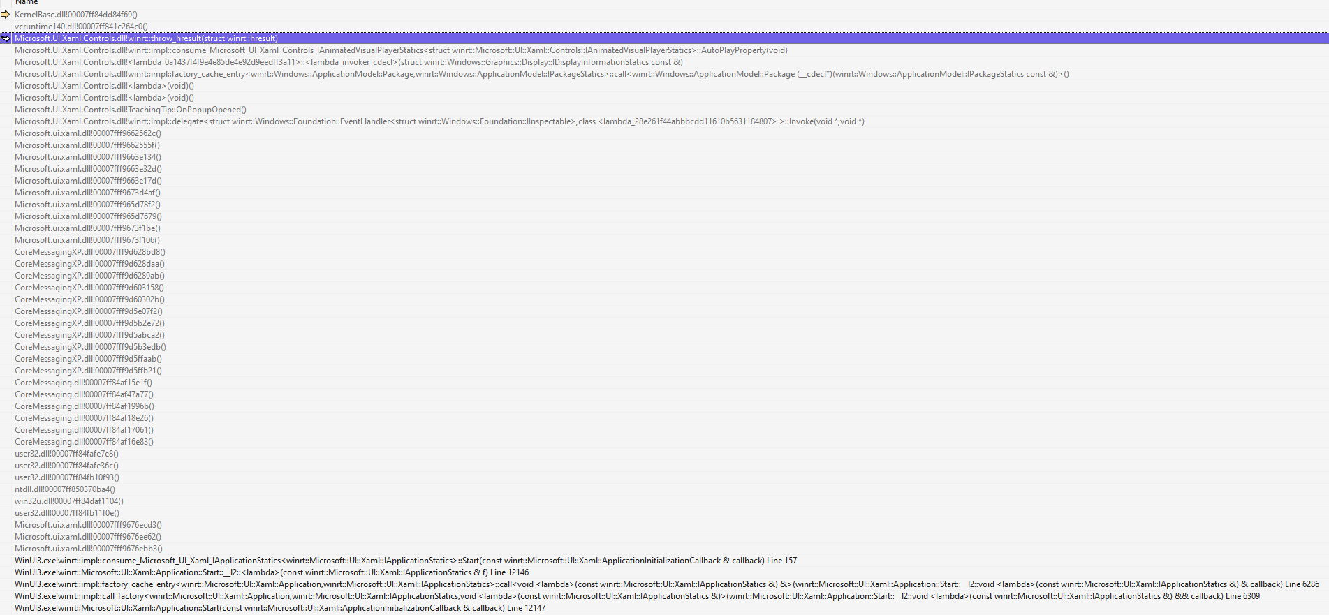 TeachingTip throws exception when calling isOpen · Issue #6393 · microsoft/microsoft-ui-xaml ...