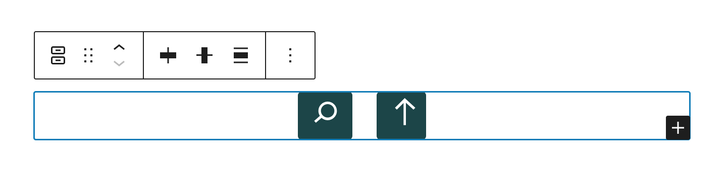 SVG's inside buttons are visible on the front but not in the editor ...