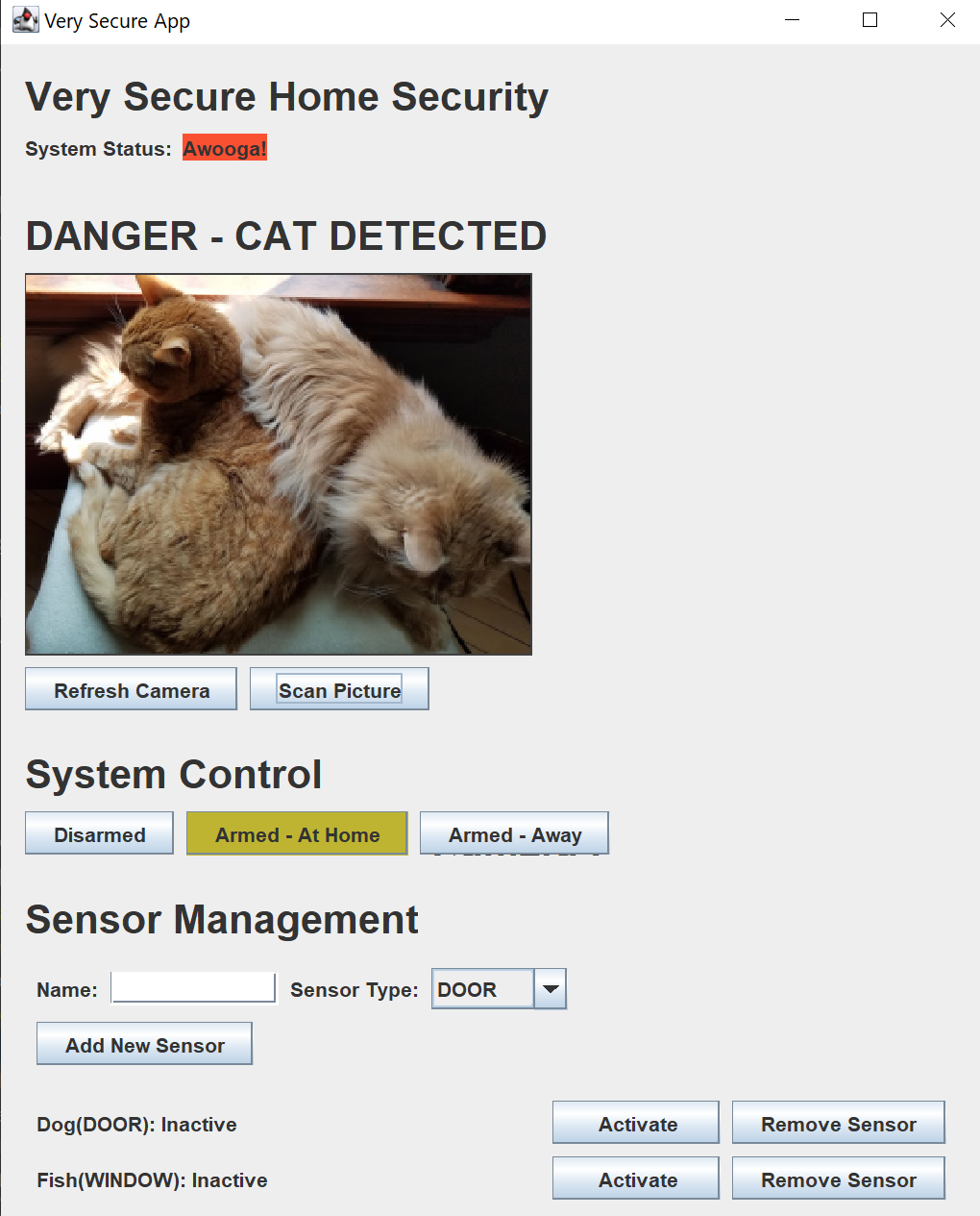 GitHub - WCX1999320/HomeSecurity-CatPoint: A tool that simulates a home ...