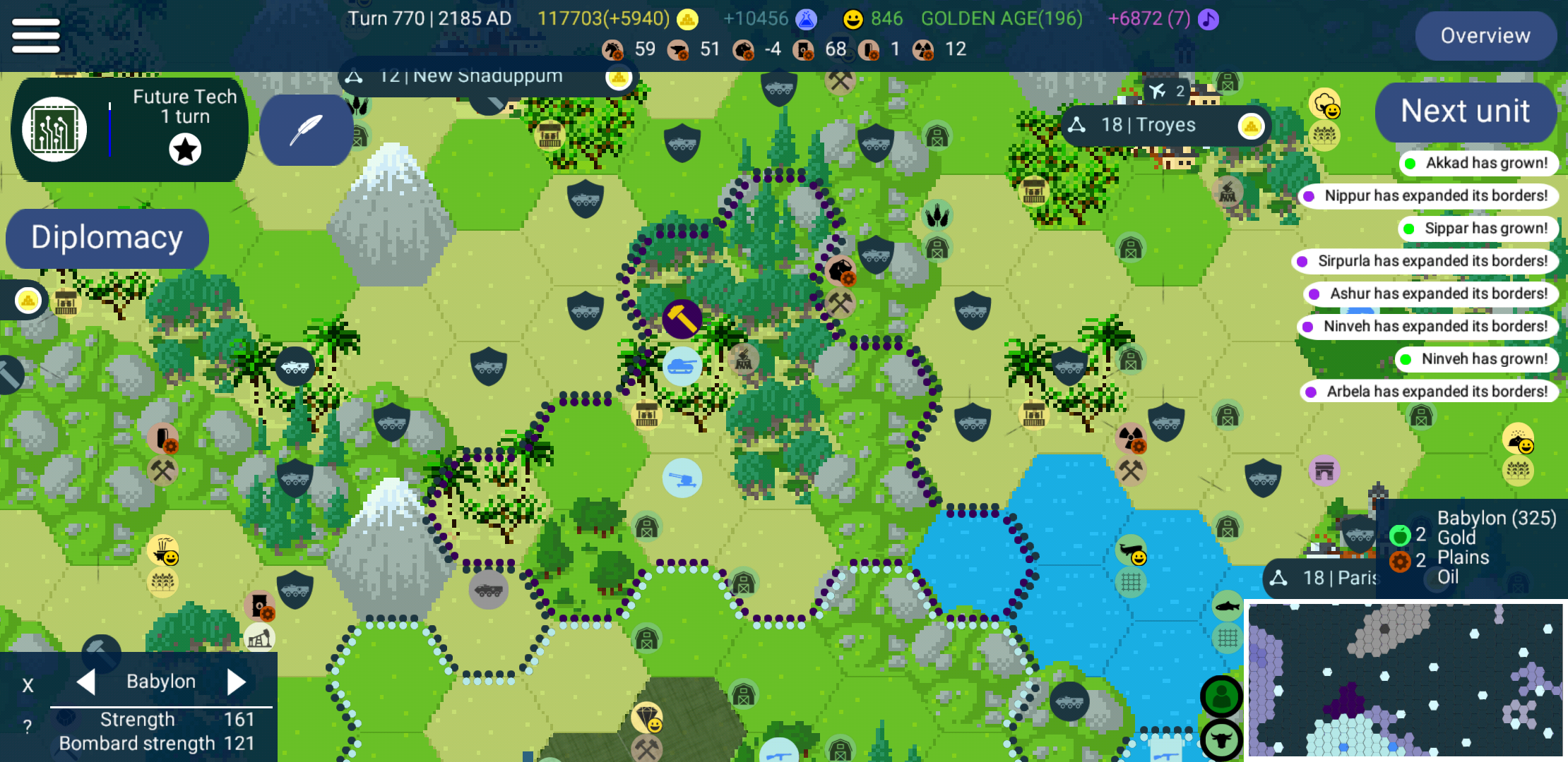 Invisible cities · Issue #1252 · yairm210/Unciv · GitHub