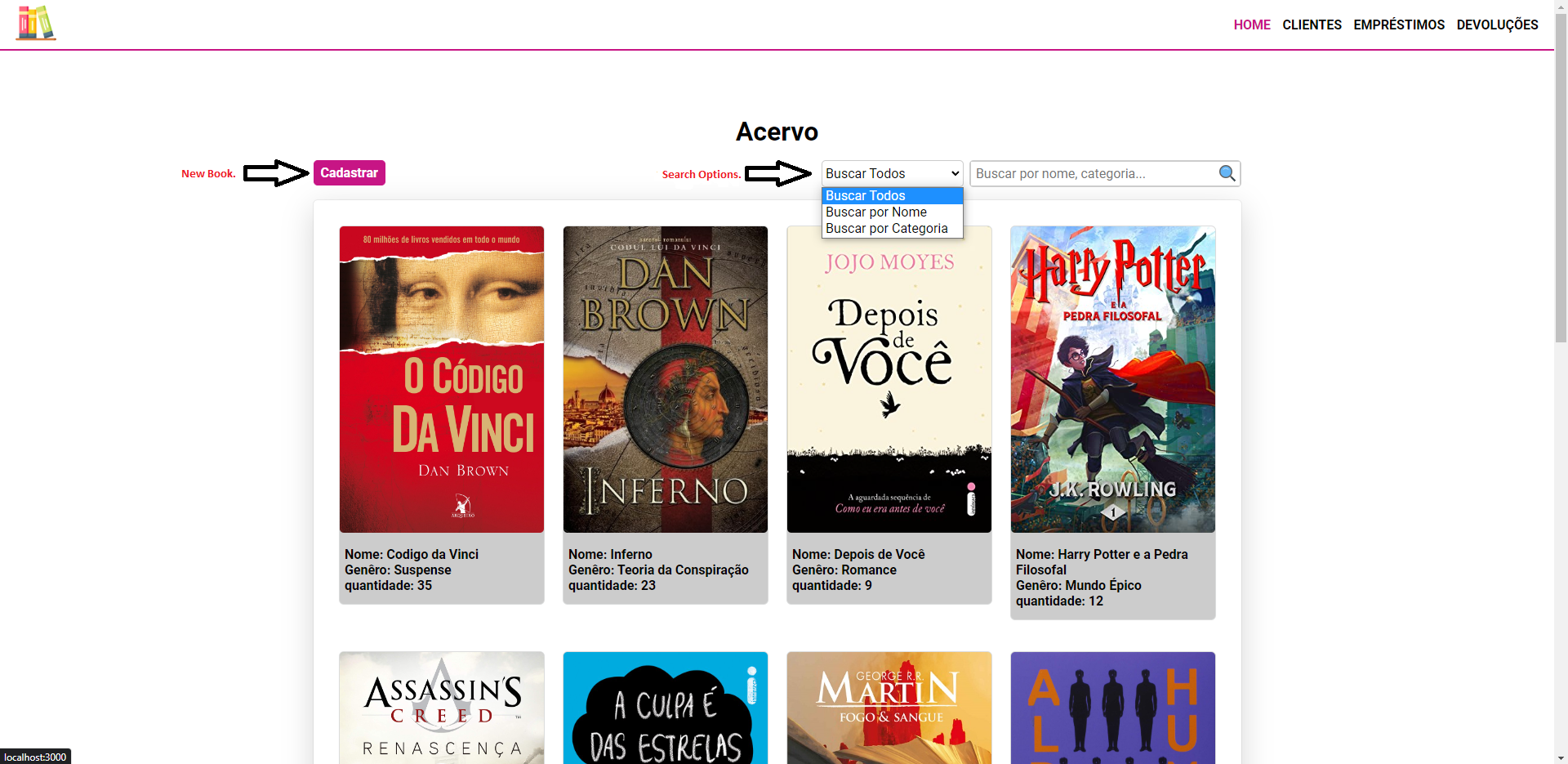 GitHub - JailtonAraujo/project-library: project library