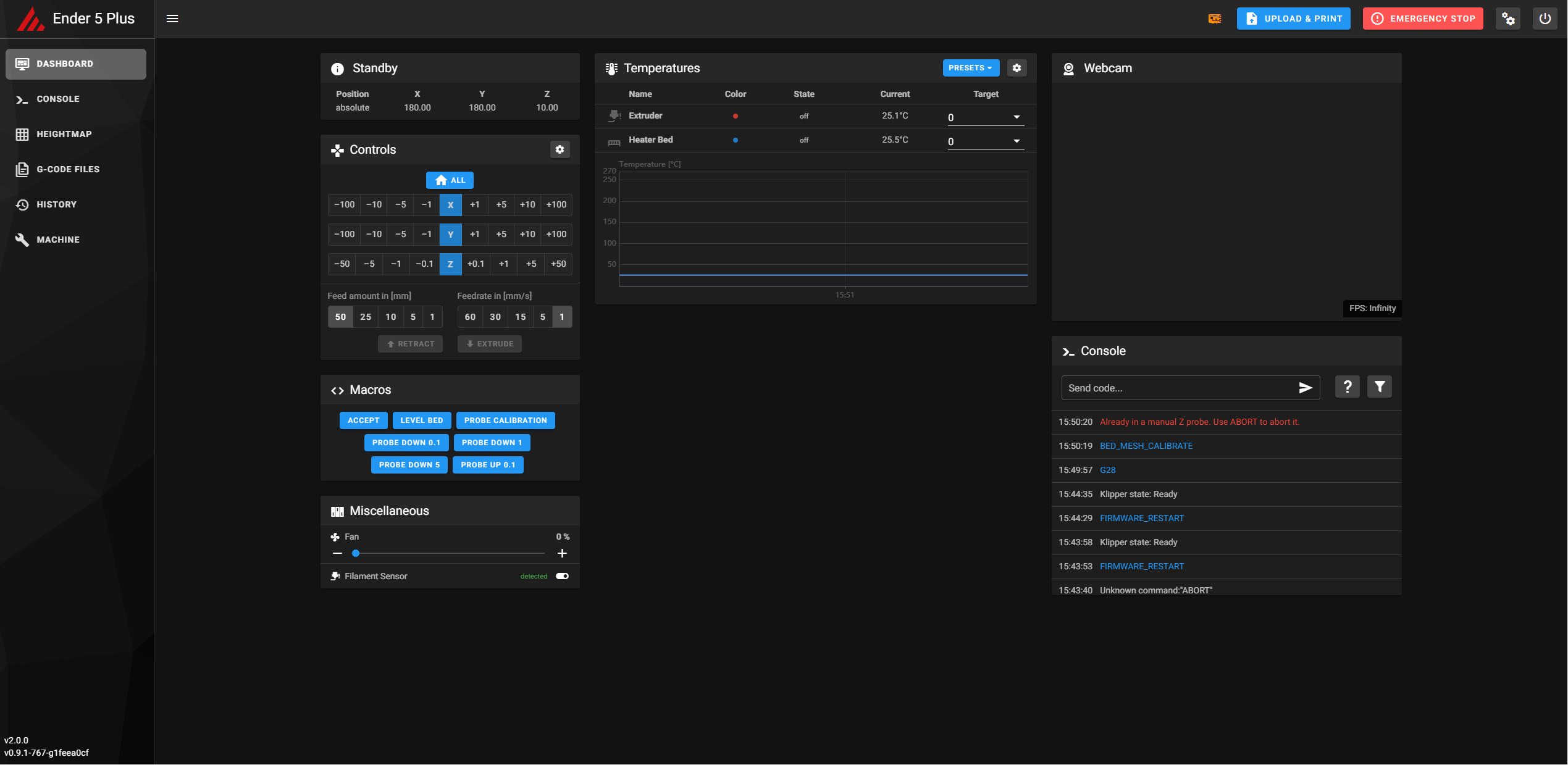 Bed Mesh Issues · Issue #346 · mainsail-crew/mainsail · GitHub