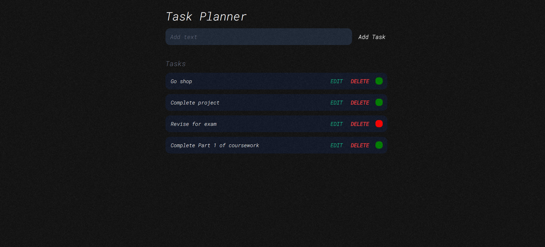 GitHub - PatrickAcheson/task-planner-client-side: A simple web app that allows you to create and ...