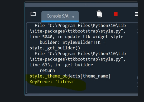 Litera theme keyerror · Issue #471 · israel-dryer/ttkbootstrap · GitHub