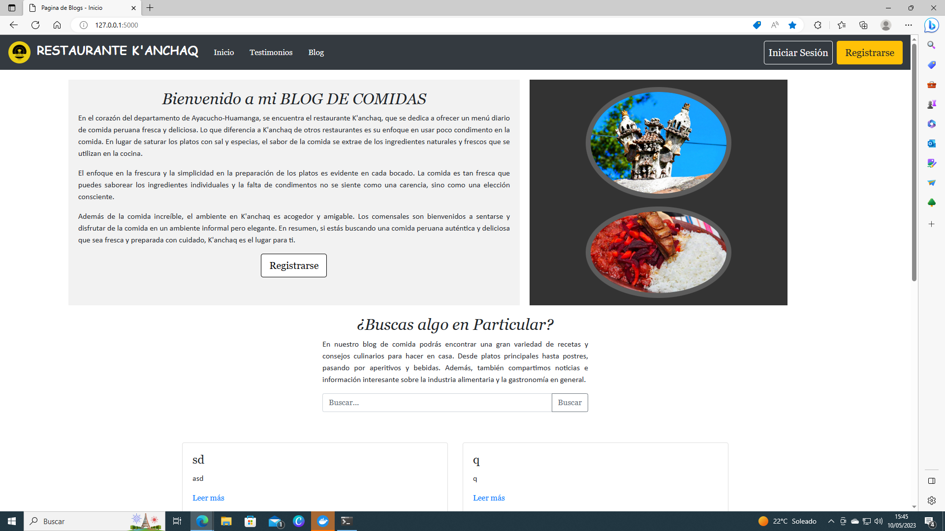 GitHub - prodark88/KANCHAQ-Website: KANCHAQ es un blog de comidas basado en Flask, donde podrás ...