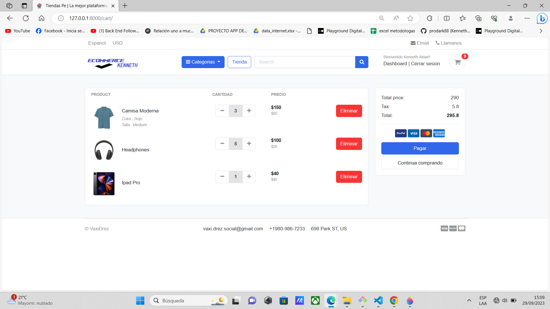 GitHub - prodark88/Django_Ecommerce: Pagina web de ecommerce