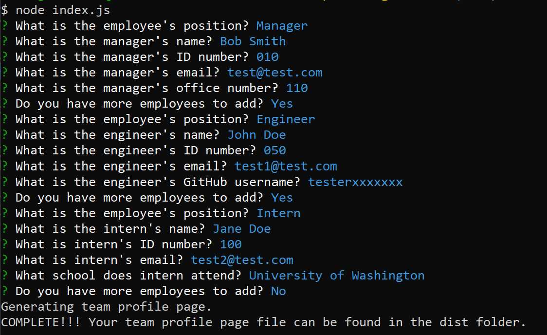 GitHub - davidabbey102/a-team-profile-generator