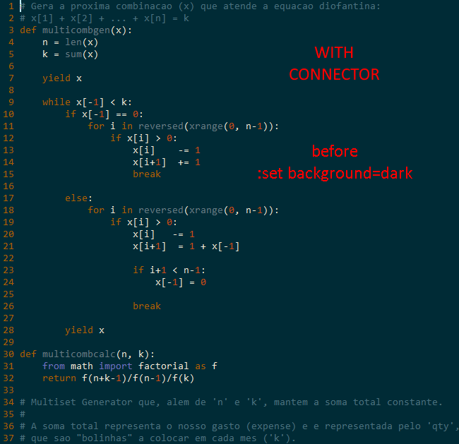 ConEmu does not correctly redraw screen when using VIM · Issue #1089 ...