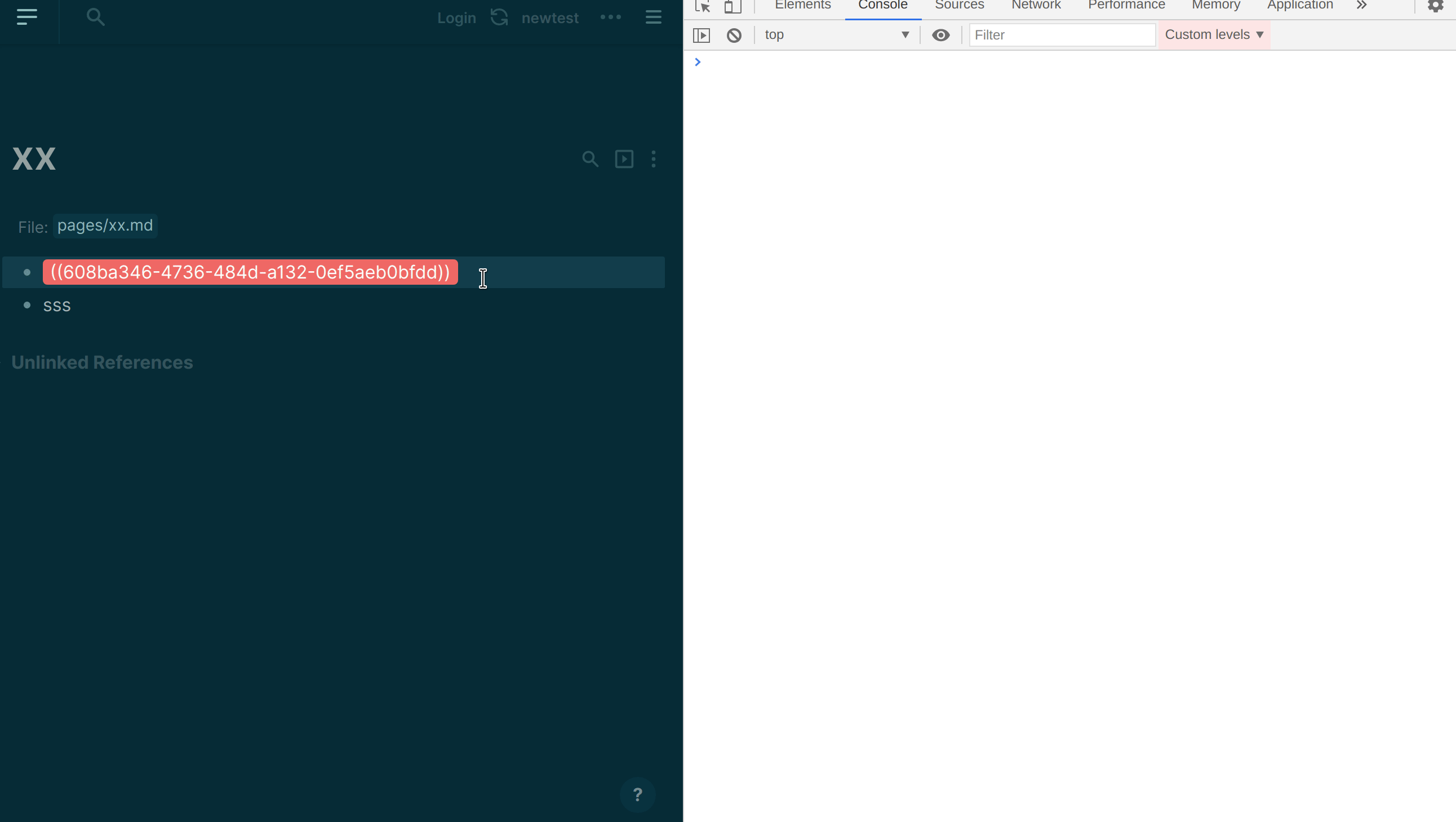 [canary0.0.1] paste of nonexist block not handled · Issue #1720 ...