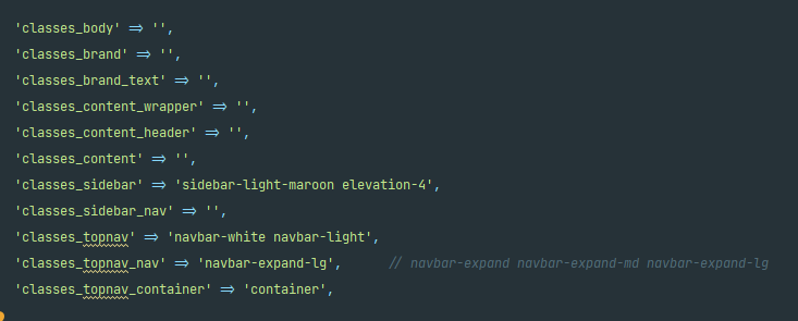 [BUG] Active class not working for TOP NAV items · Issue #1113 · jeroennoten/Laravel-AdminLTE ...