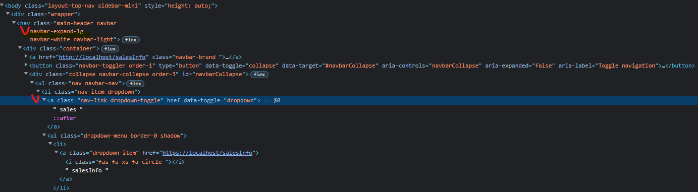 [BUG] Active class not working for TOP NAV items · Issue #1113 · jeroennoten/Laravel-AdminLTE ...
