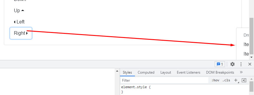 Dropdown toggled-event stops working the second time you open the dropdown · Issue #2769 ...