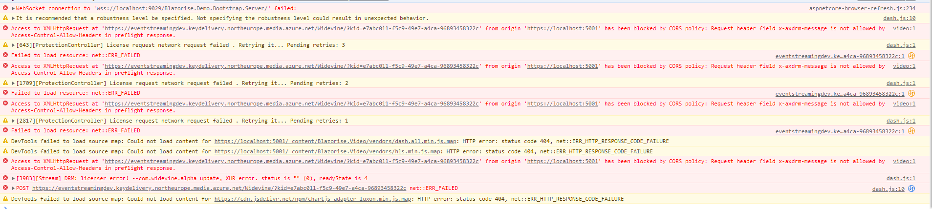 The requested module '../Blazorise/utilities.js' does not provide an export named 'isString ...
